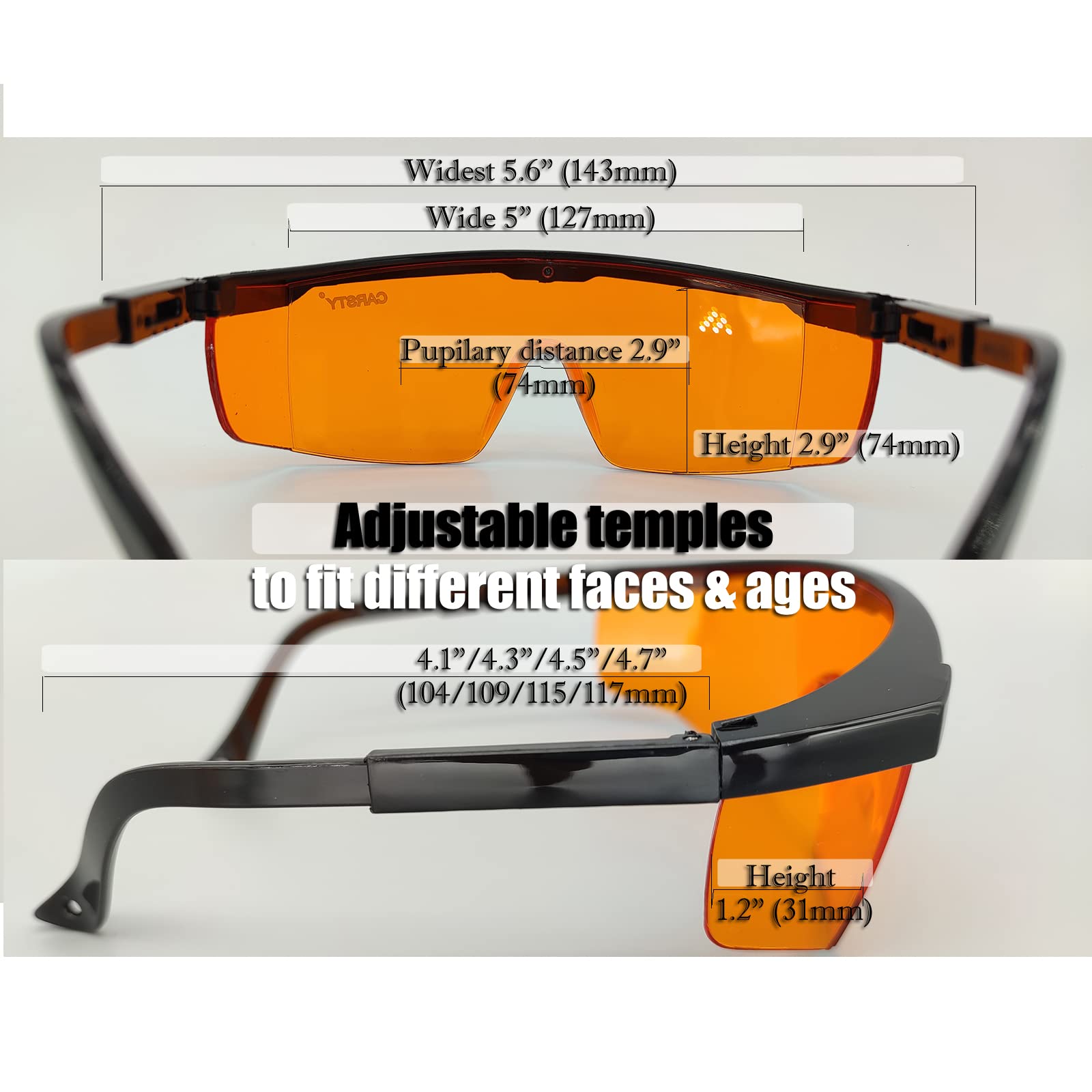 Buy Professional UV Light Blocking Glasses for Blue Light & UV ...