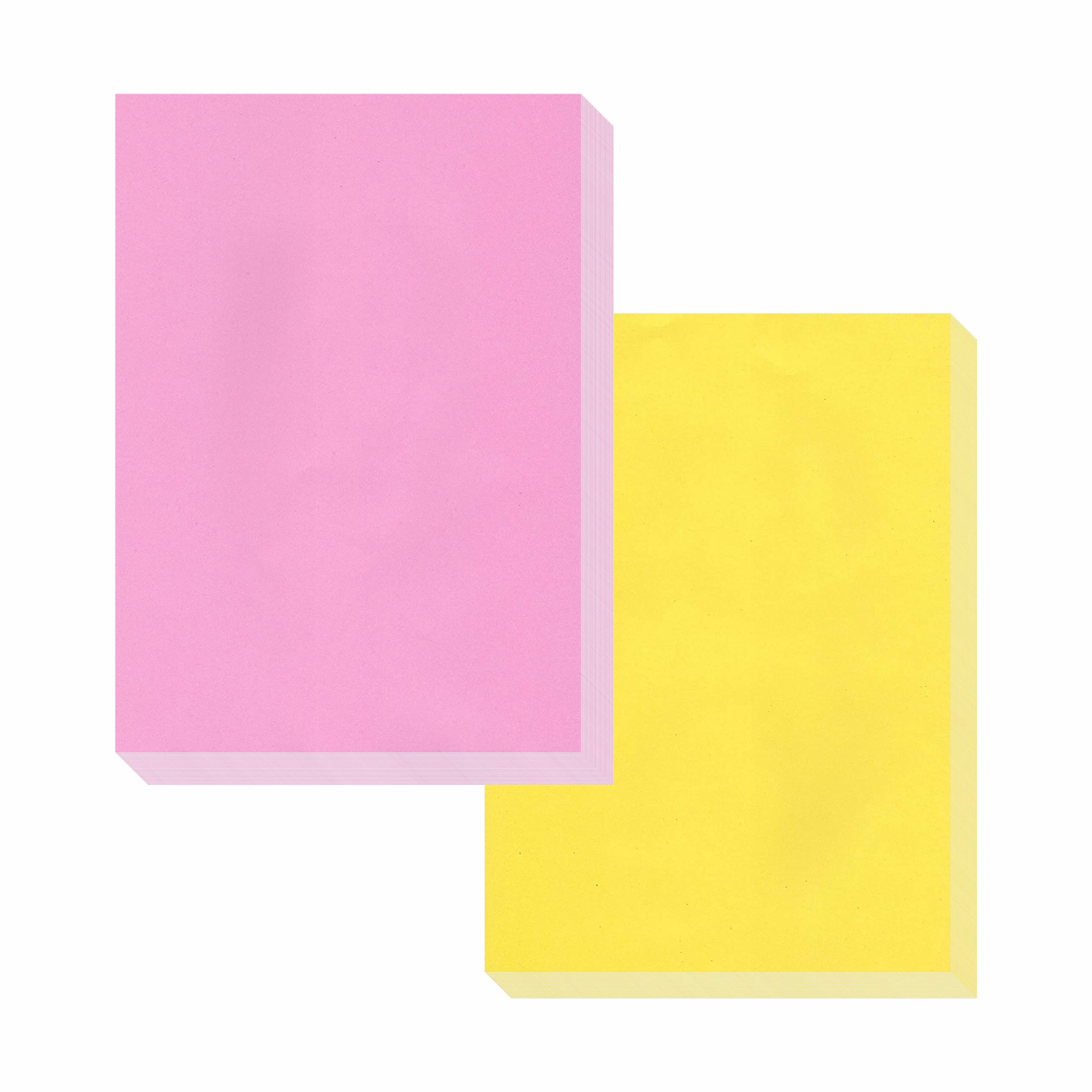 ESCAPER Rose & Lemon Color Burst Pack: 500 Sheets Pack - 250 Sheets ...