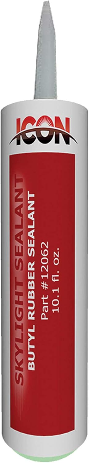 Amazon.com: ICON 12062 Skylight Rubber Butyl Sealant - White : Automotive