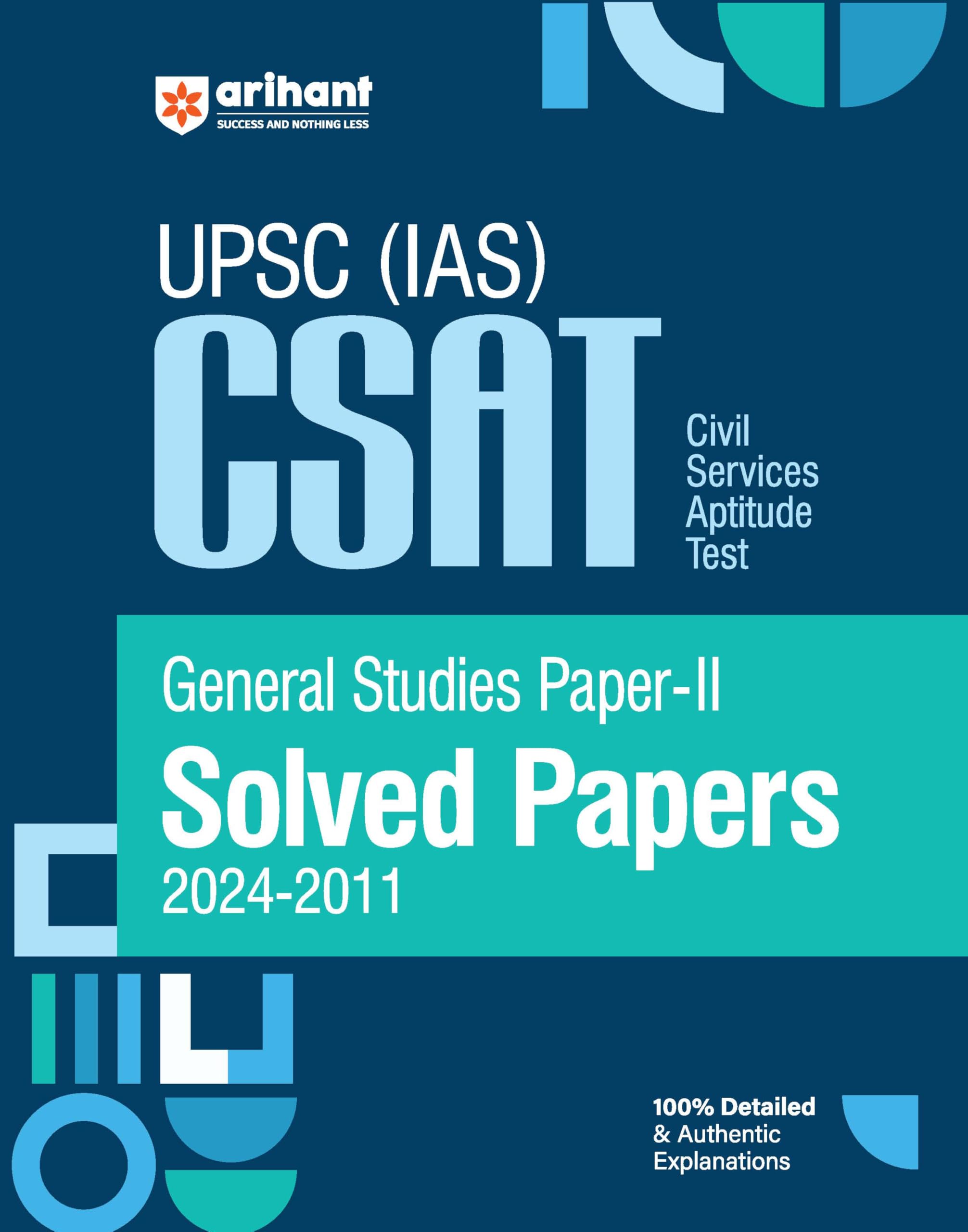 Arihant Upsc Ias Csat Civil Services Aptitude Test General Studies ...