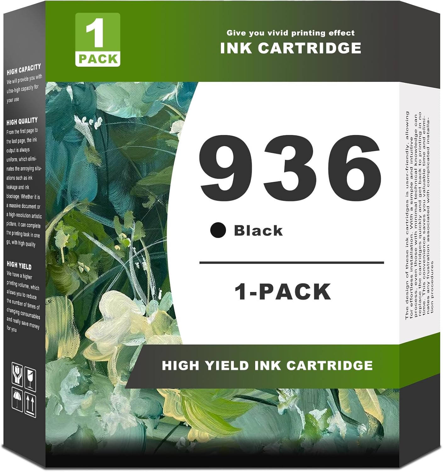Amazon.com: High Yield 936 Ink Cartridges 936 Ink Cartridge Black ...
