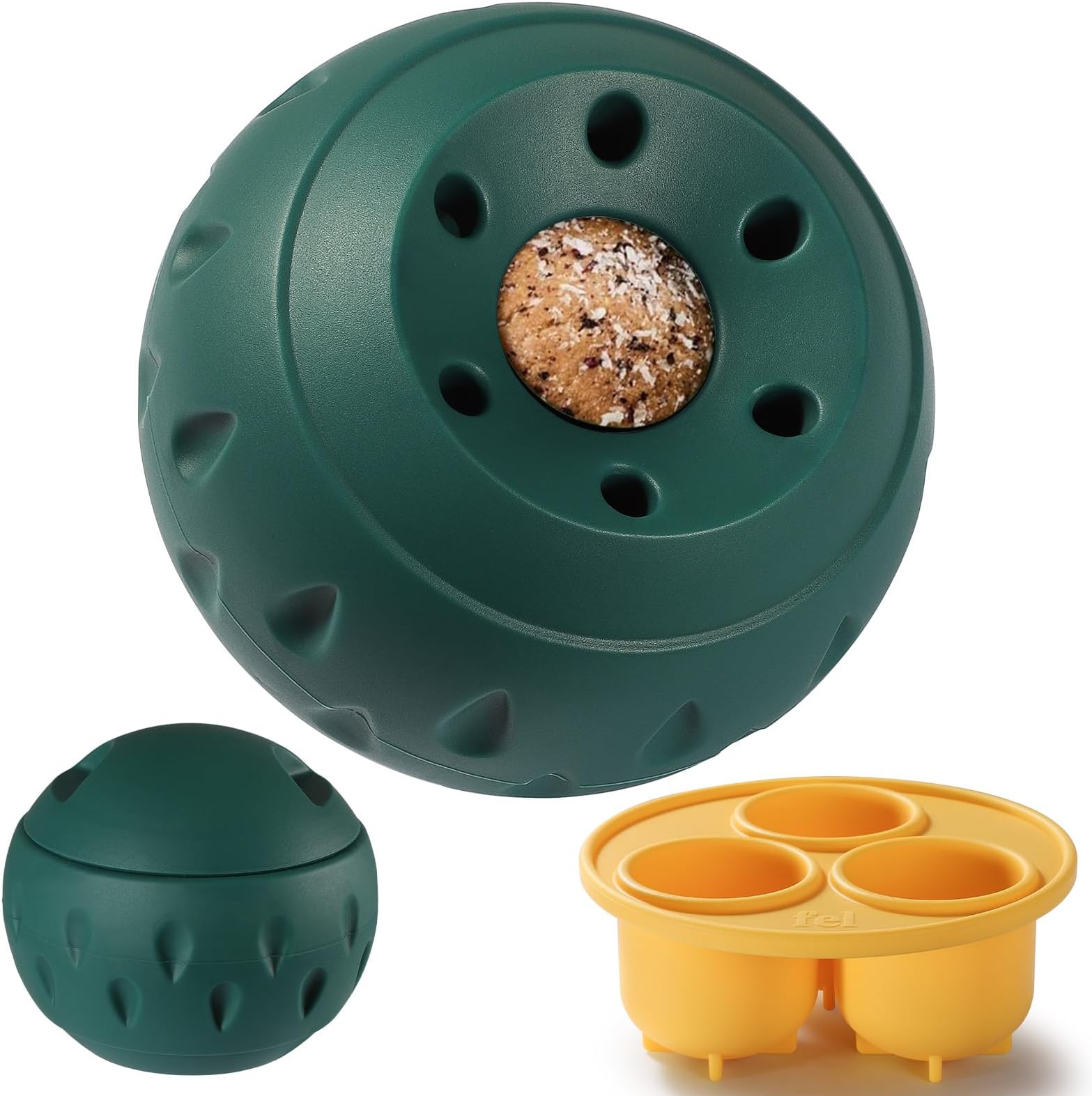 Pet Supplies : Dog Chew Toy with Silicone Tray Mold, Frozen Fillable ...