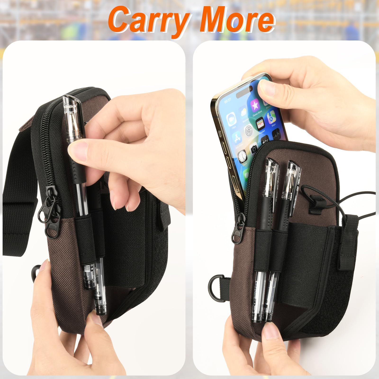 Snapklik.com : Scanner Holster, Universal Barcode Scanner Chest Harness ...