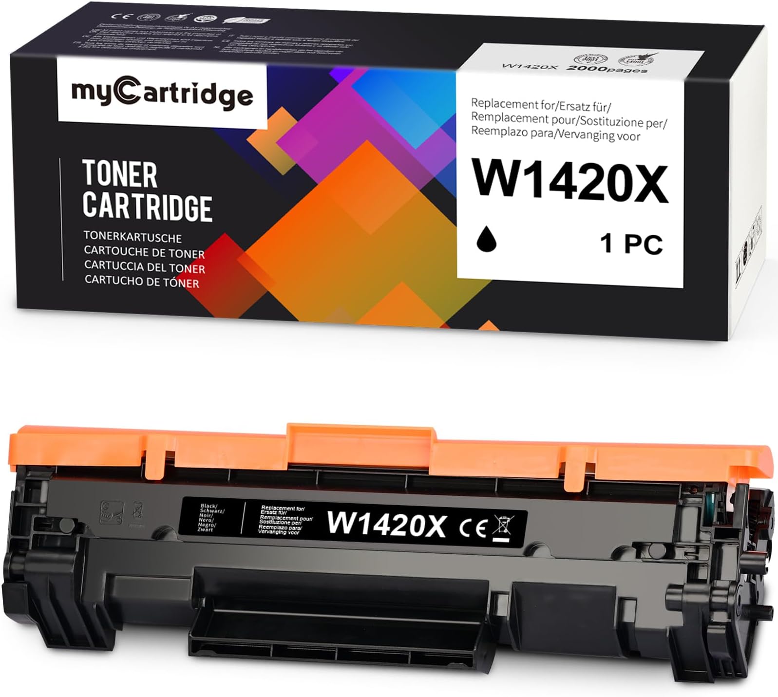 MYCARTRIDGE 142X W1420X 142A Toner MIT CHIP Ersatz für HP 142A 1420A ...