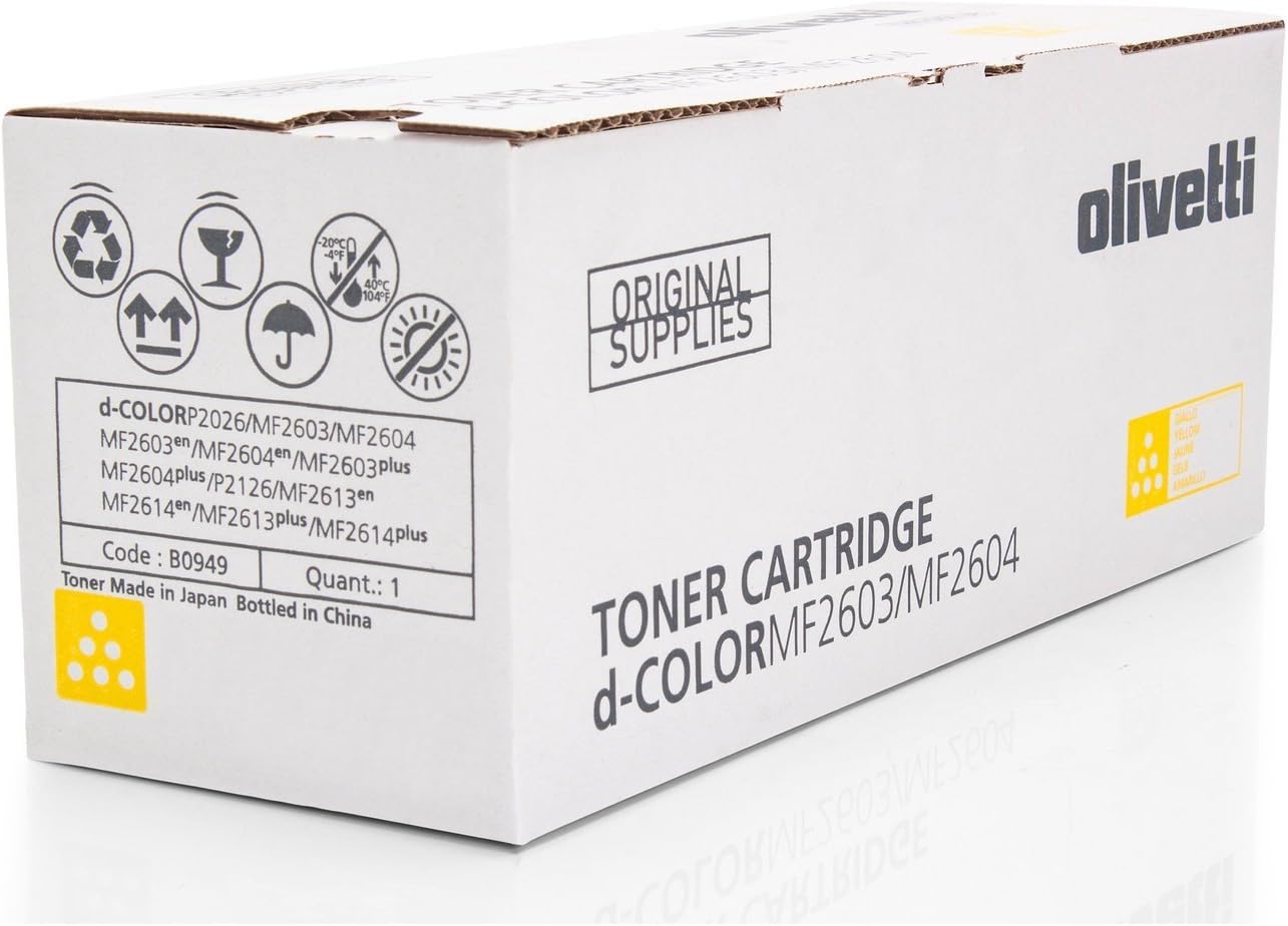 B0949 Olivetti d-Color MF2603 Toner Jaune : Amazon.fr: Informatique