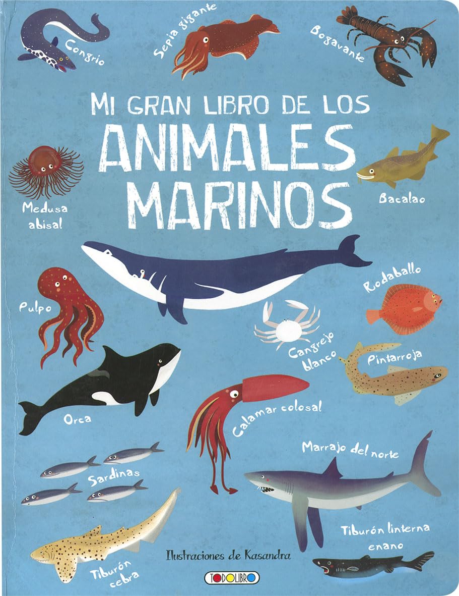 Mi gran libro de los animales marinos : Equipo Todolibro, Kasandra ...