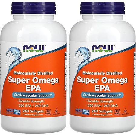 Amazon.com: NOW Supplements, Super Omega EPA, 360 EPA / 240 DHA ...