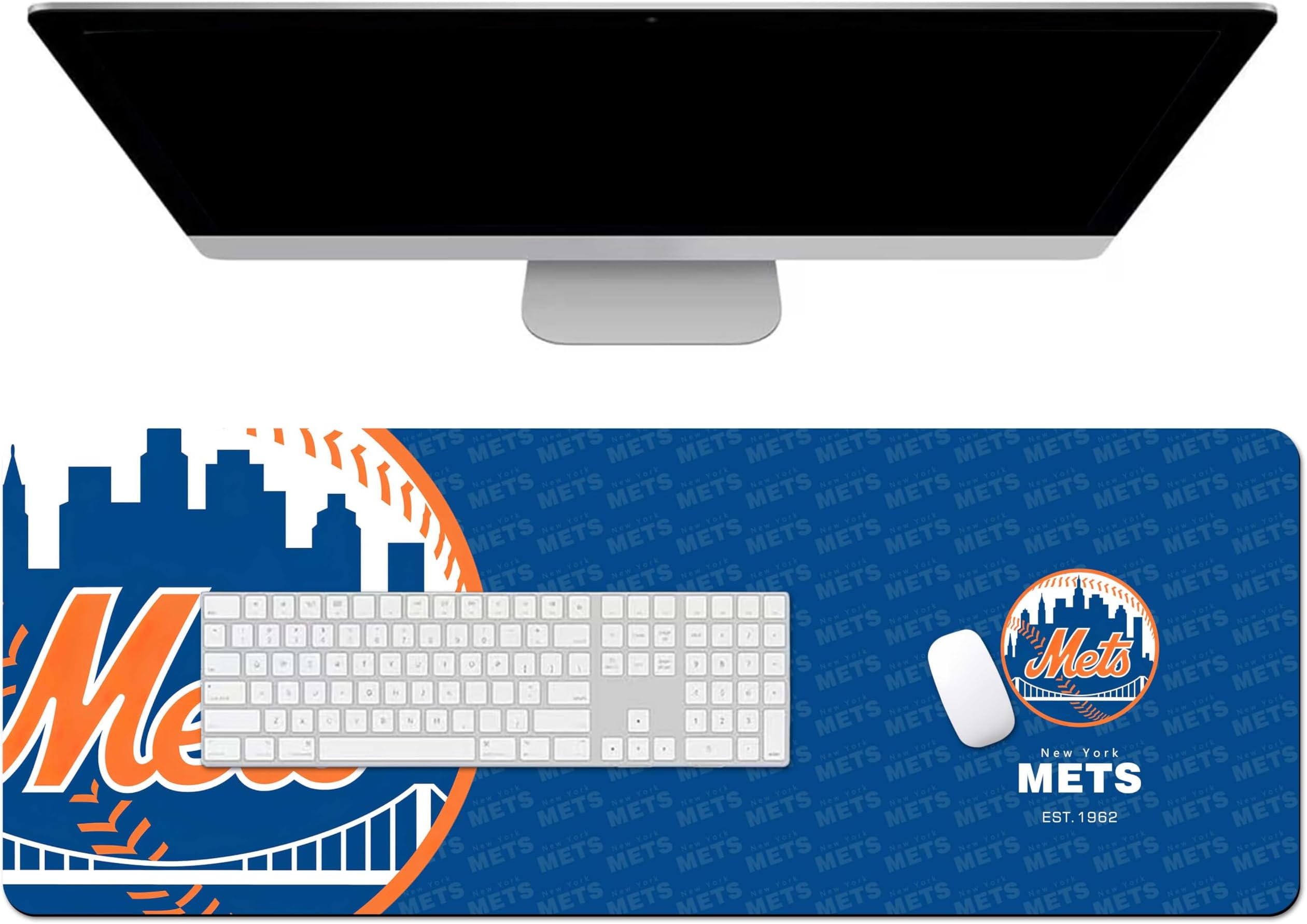 Amazon.com : Generic Baseball Mouse Pad Extended Large Gaming Desk Pad ...