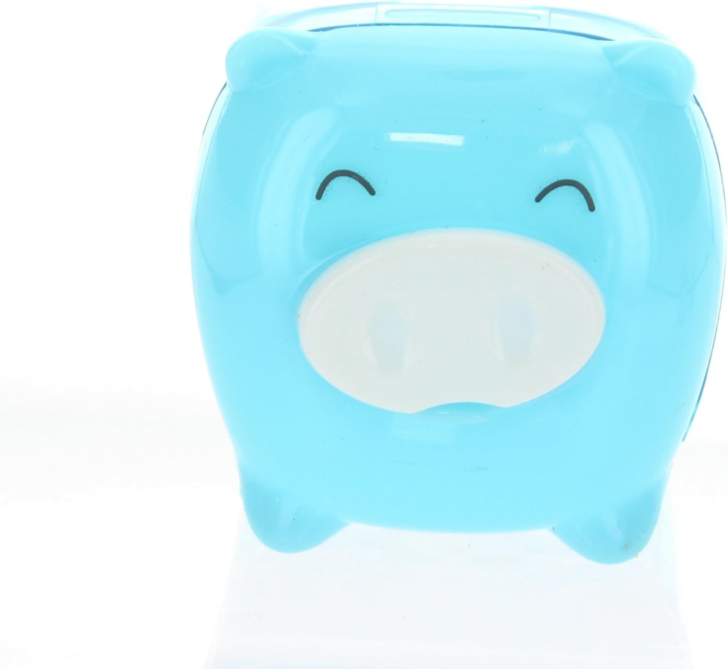 Amazon.com : Cute Happy Lil Pig Blue Pencil Sharpener : Office Products