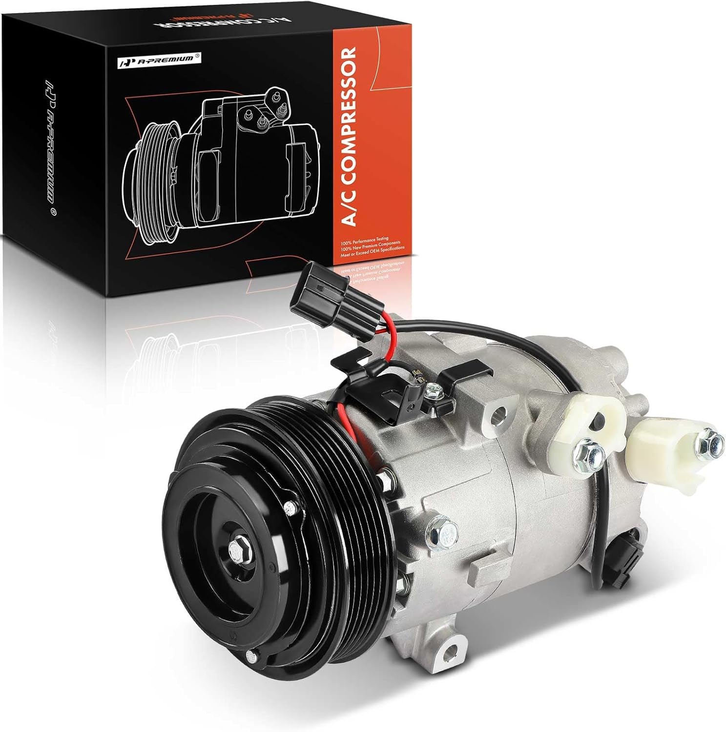 Amazon.com: A-Premium A/C Compressor with Clutch Compatible with Kia ...