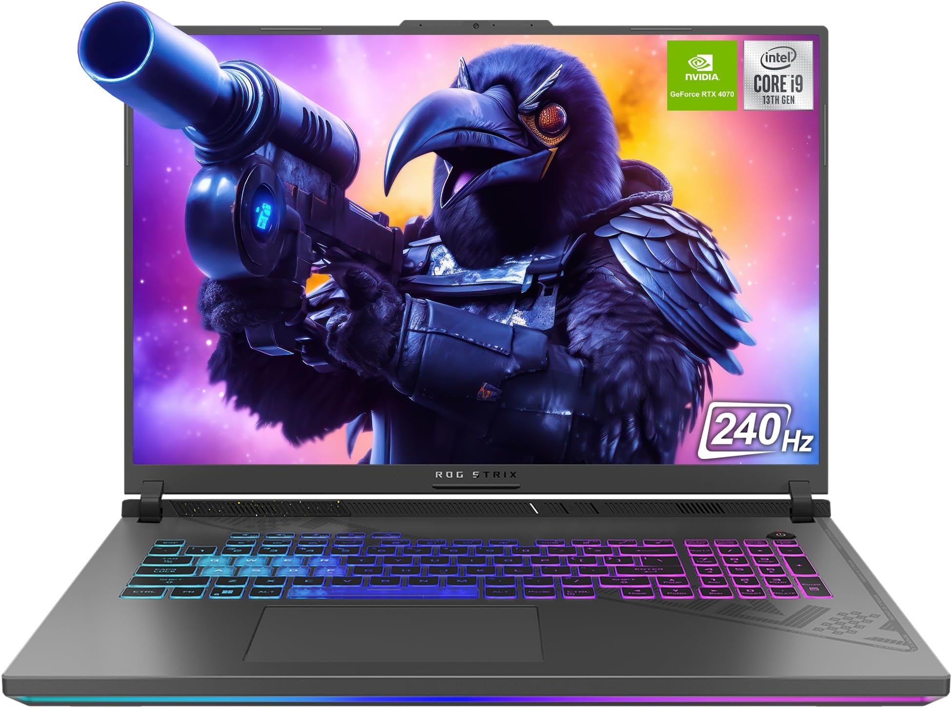 Amazon.com: ASUS Rog Strix G18 Gaming Laptop, 18" QHD Display, Intel ...