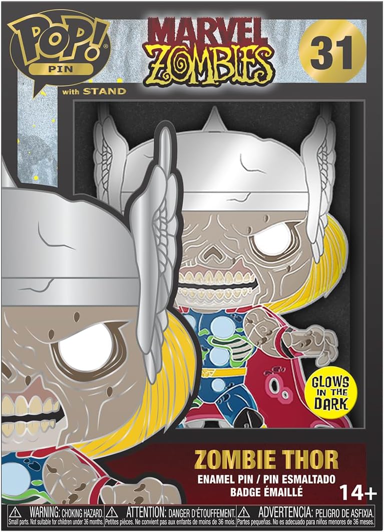 Funko Large Enamel Pin MARVEL: Zombie Thor - Thor - Marvel Zombies ...