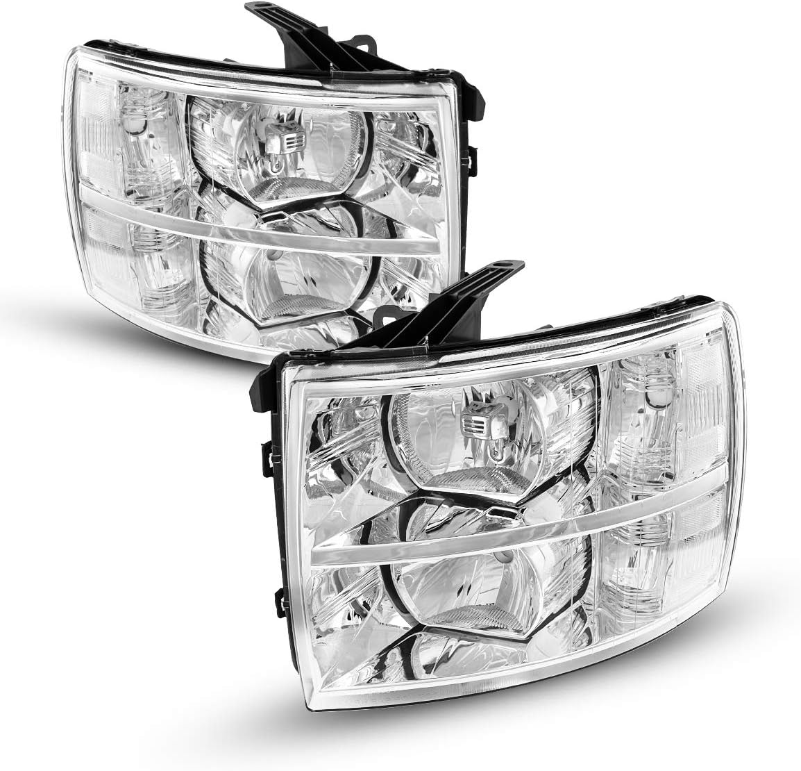 Amazon.com: KAC Headlight Assembly Kit for 2012 Silverado Headlights ...