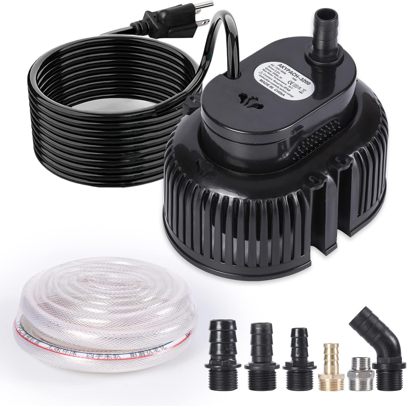 Amazon.com: LMOSCAR Pool Cover Pump Above Ground，Submersible Water Sump ...