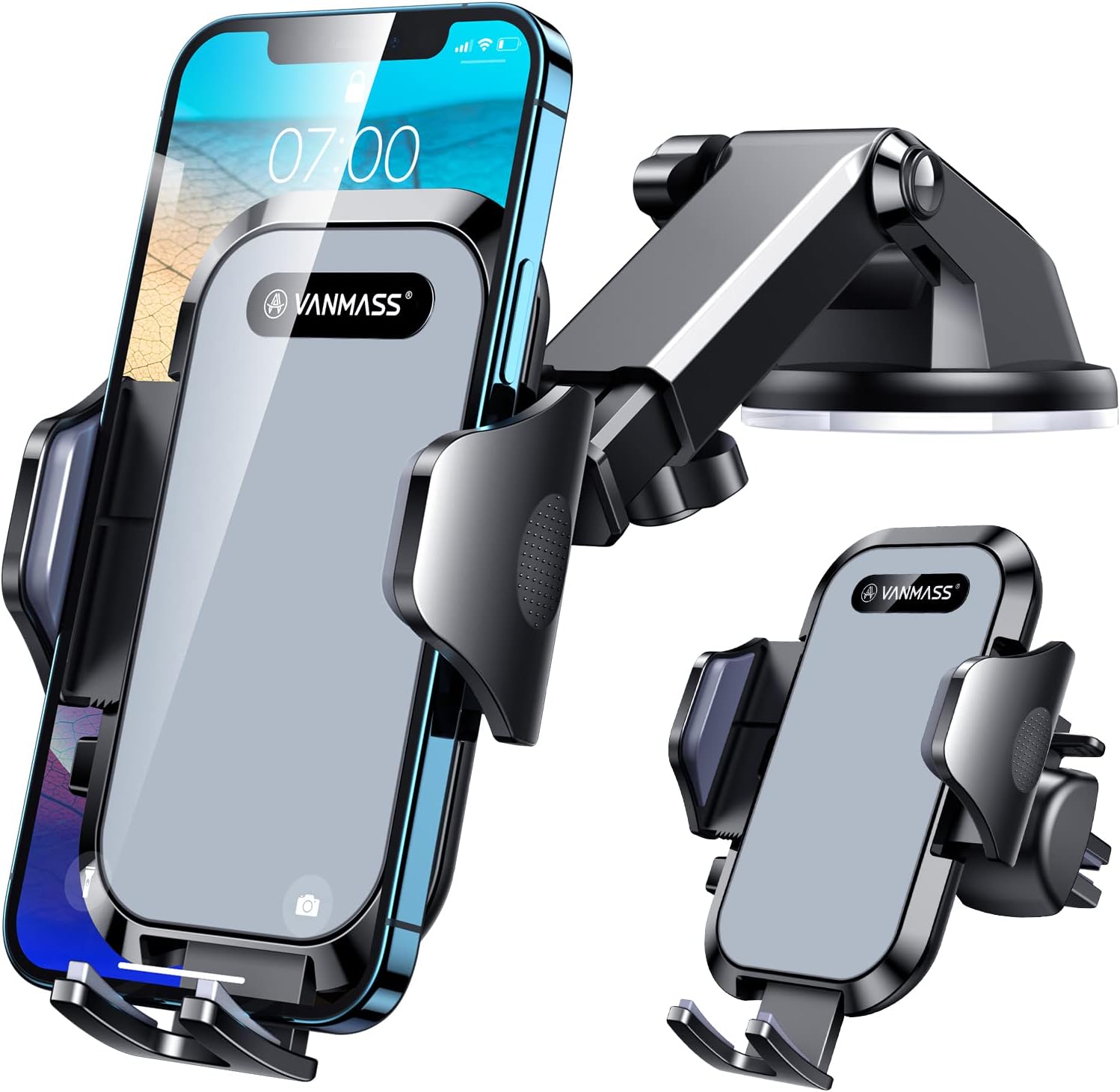 VANMASS Best 2024 【True Military-Grade & Strongest Suction】 Cell Phone ...
