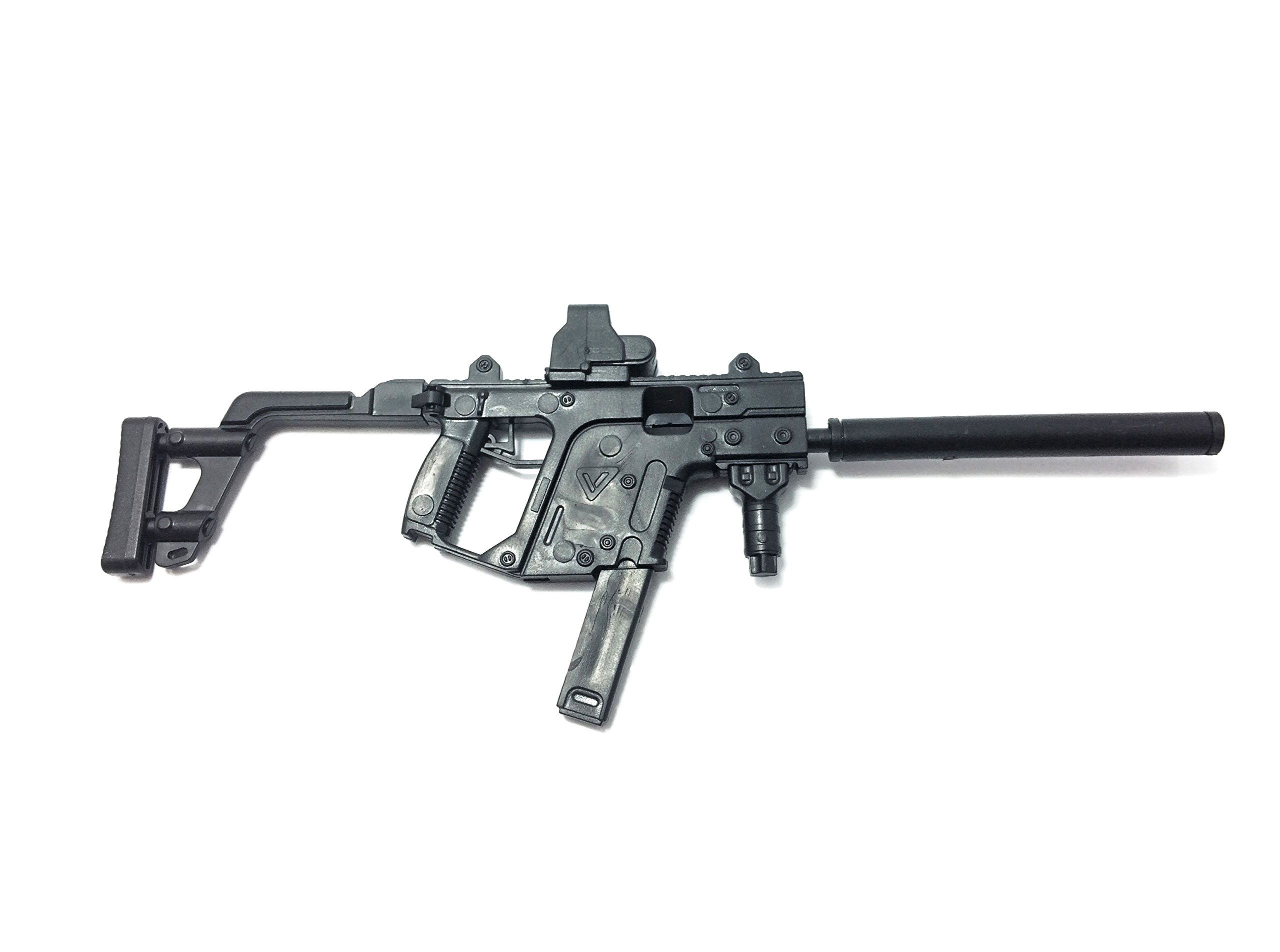 4D 1/6 Scale Kriss Vector Submachine Gun US Army Miniature Toy Guns ...