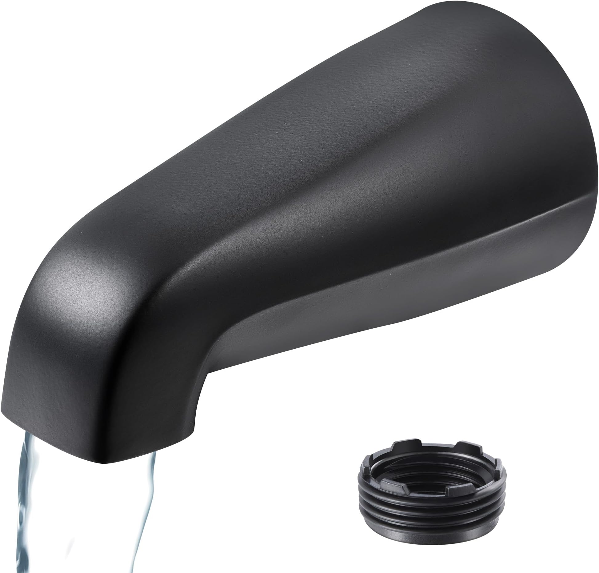 Moen 195827BL Align Non-Diverter 1/2-Inch CC Slip-Fit Tub Filler Spout ...