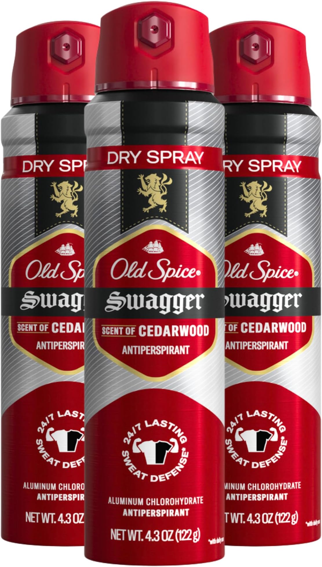 Amazon.com : Old Spice Men's Antiperspirant & Deodorant Invisible Dry ...