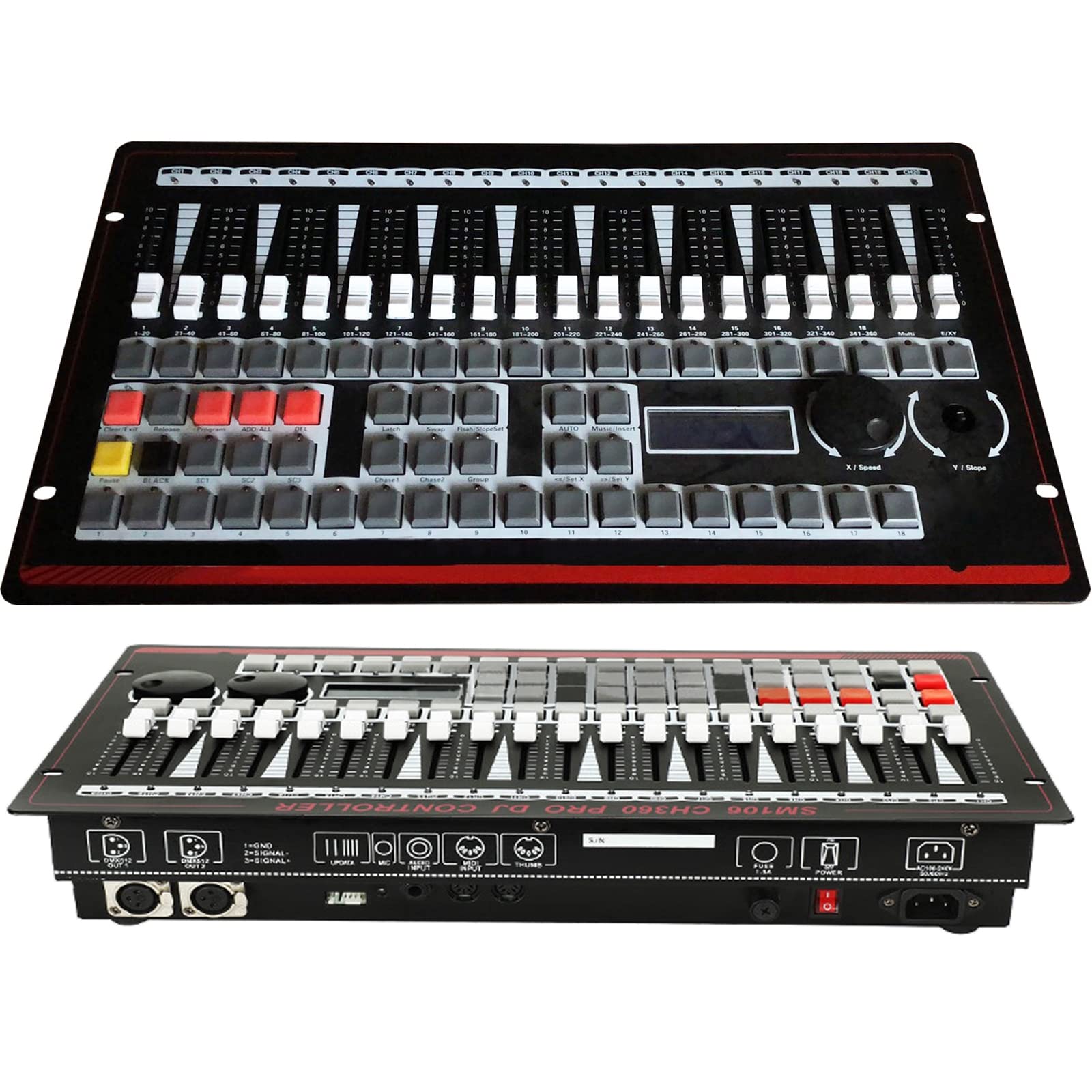 Amazon.com - DMX512 Stage Lighting Console 360 DMX Lighting Controller