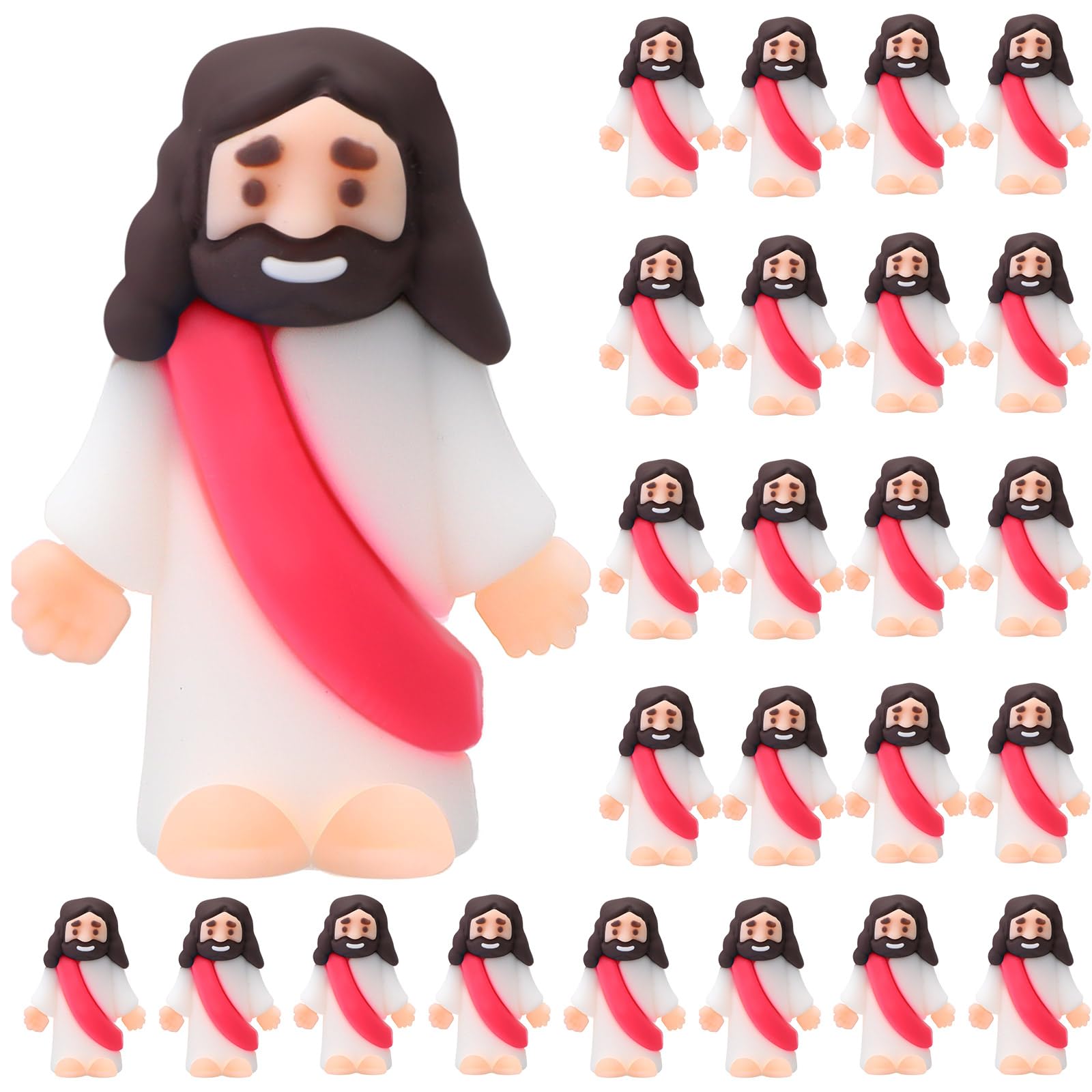 Snapklik.com : Bememo 25 Pcs Little Jesus Figures Original Design Mini ...