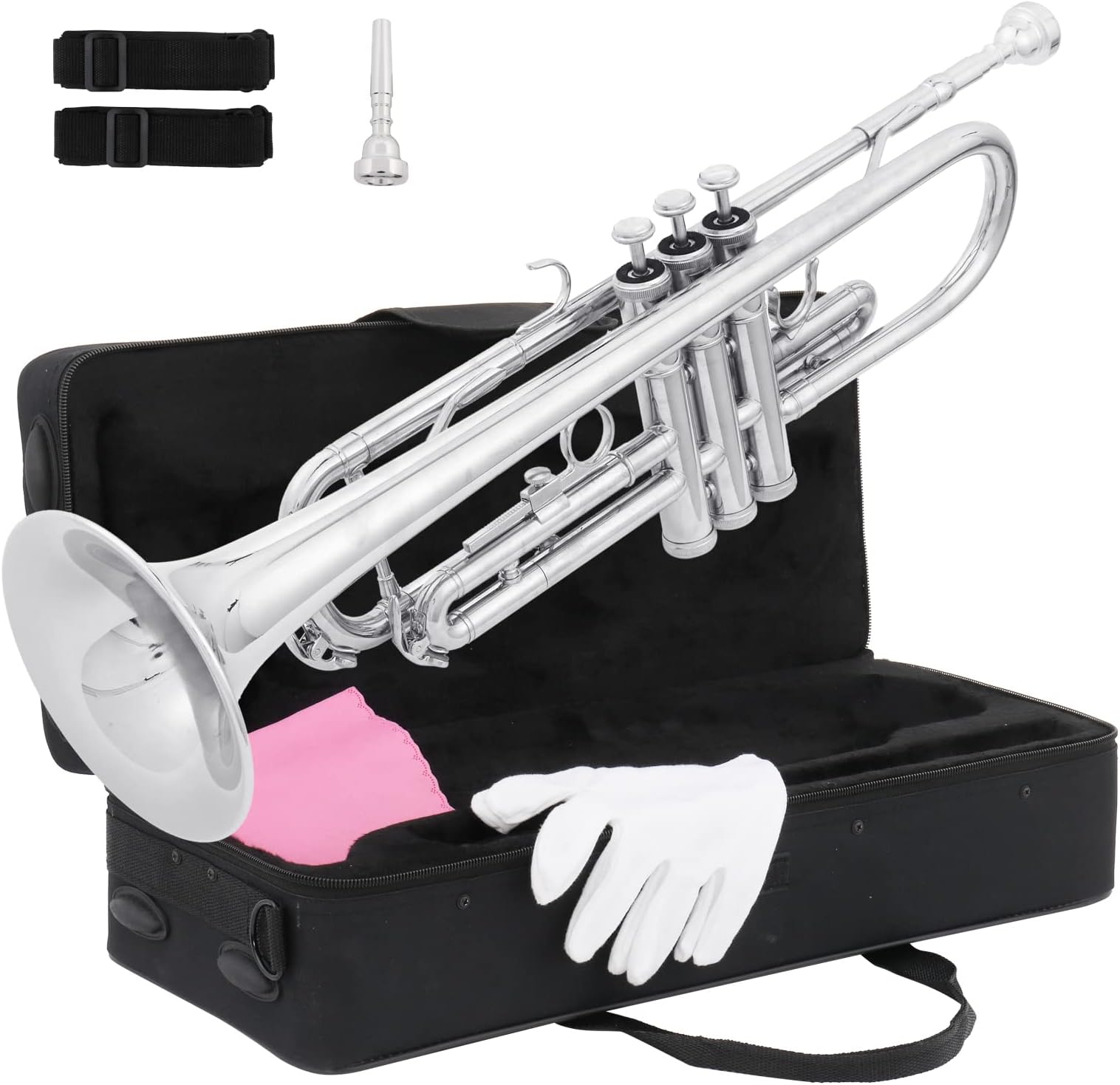 Amazon.com: Ktaxon Bb Standard Trumpet for Beginners,Trumpet for ...
