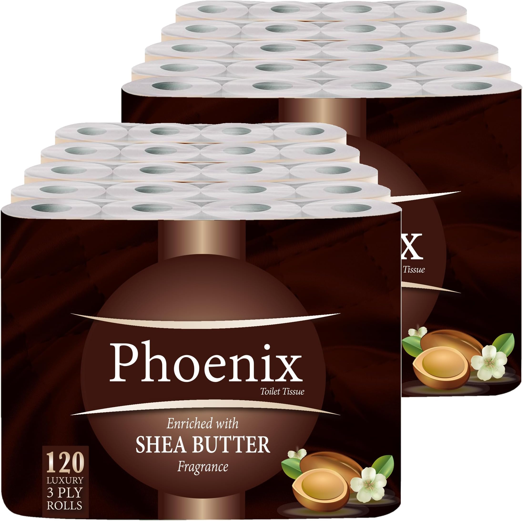 Phoenix Soft Shea Butter Fragranced Luxury Toilet Rolls Bulk Buy ...