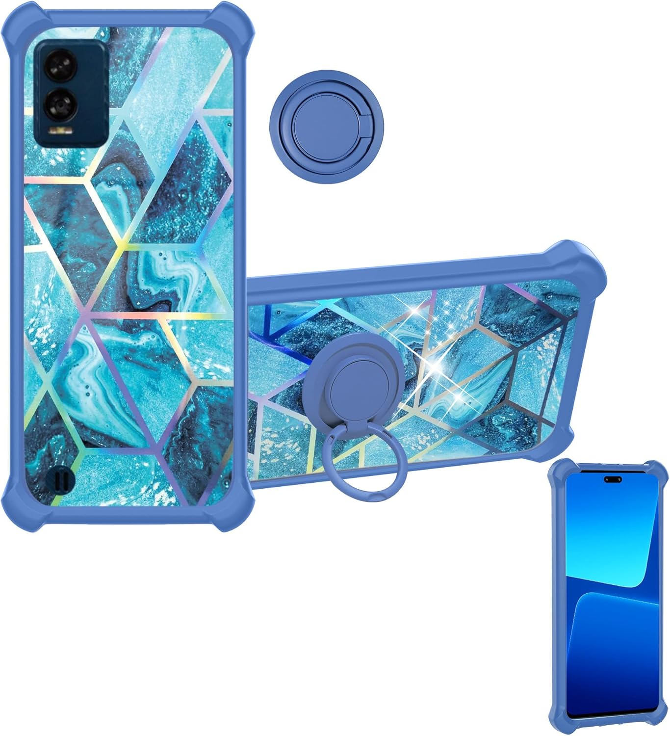 Aroepurt BLU View Speed 5G Case Compatible with BLU View Speed 5G ...