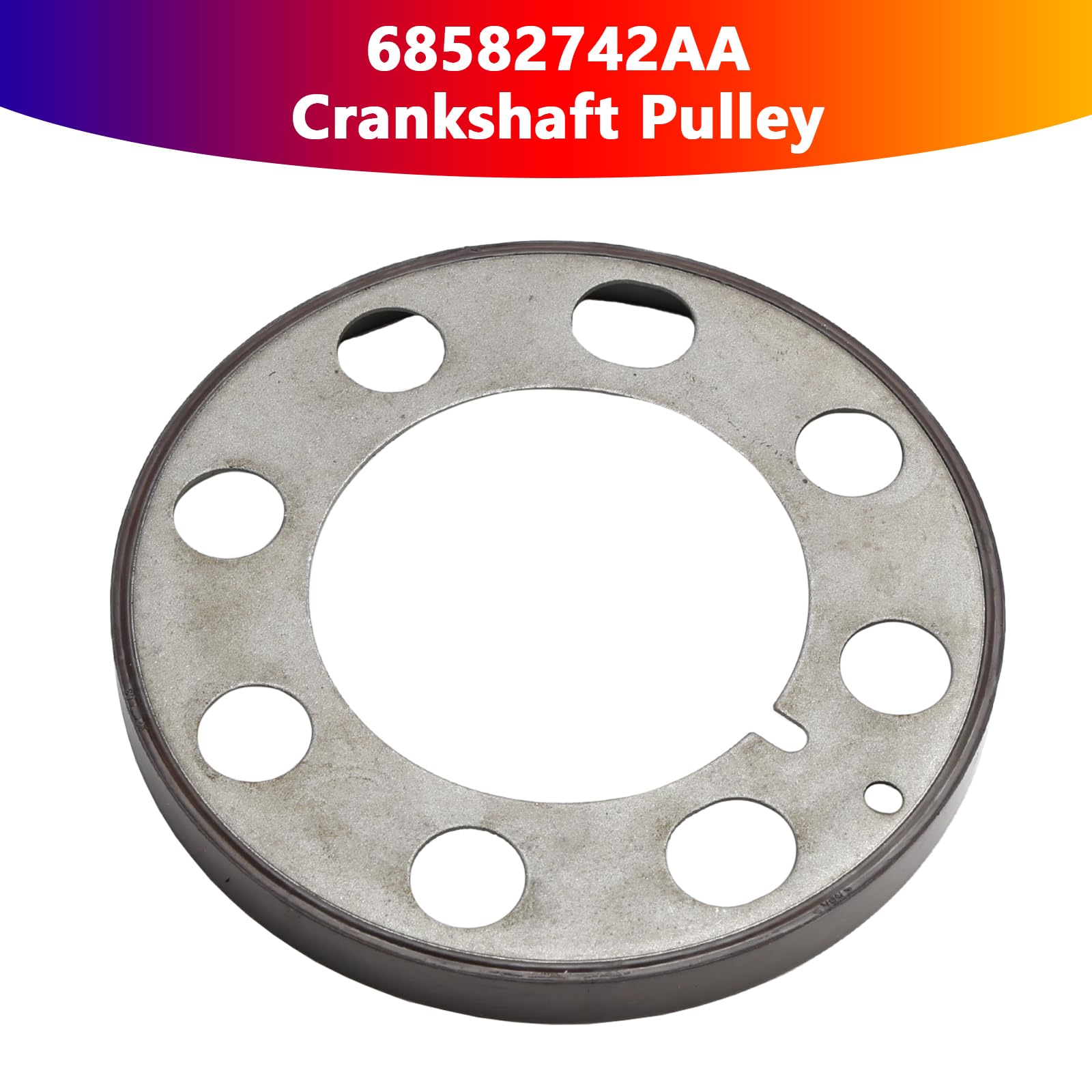 Dodge RAM 1500 3.0L Pulley CRANKSHAFT PULLEY RAM JEEP GRAND CHEROKEE 14 ...