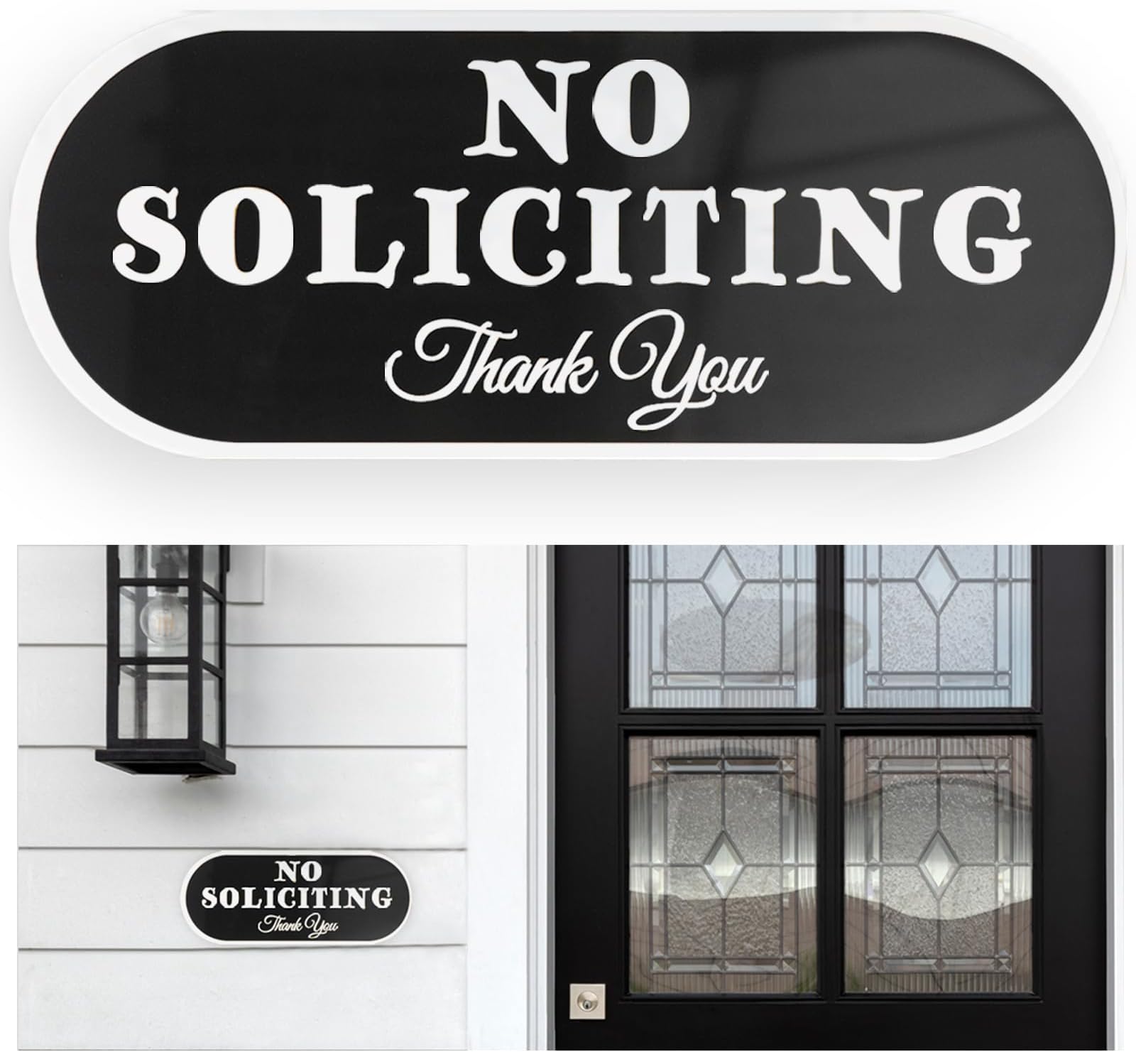 Amazon.com : No Soliciting Sign for House No Soliciting Sign for Home ...