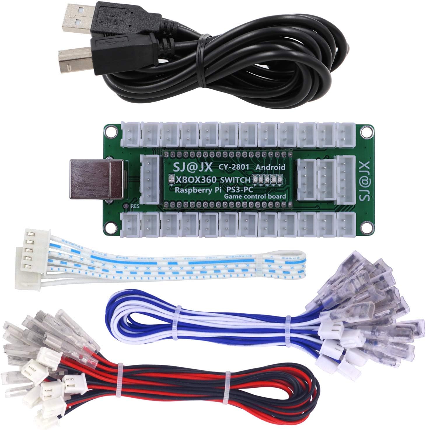 SJ@JX Game Controller Encoder DIY Arcade Joystick Button Gamepad Code ...