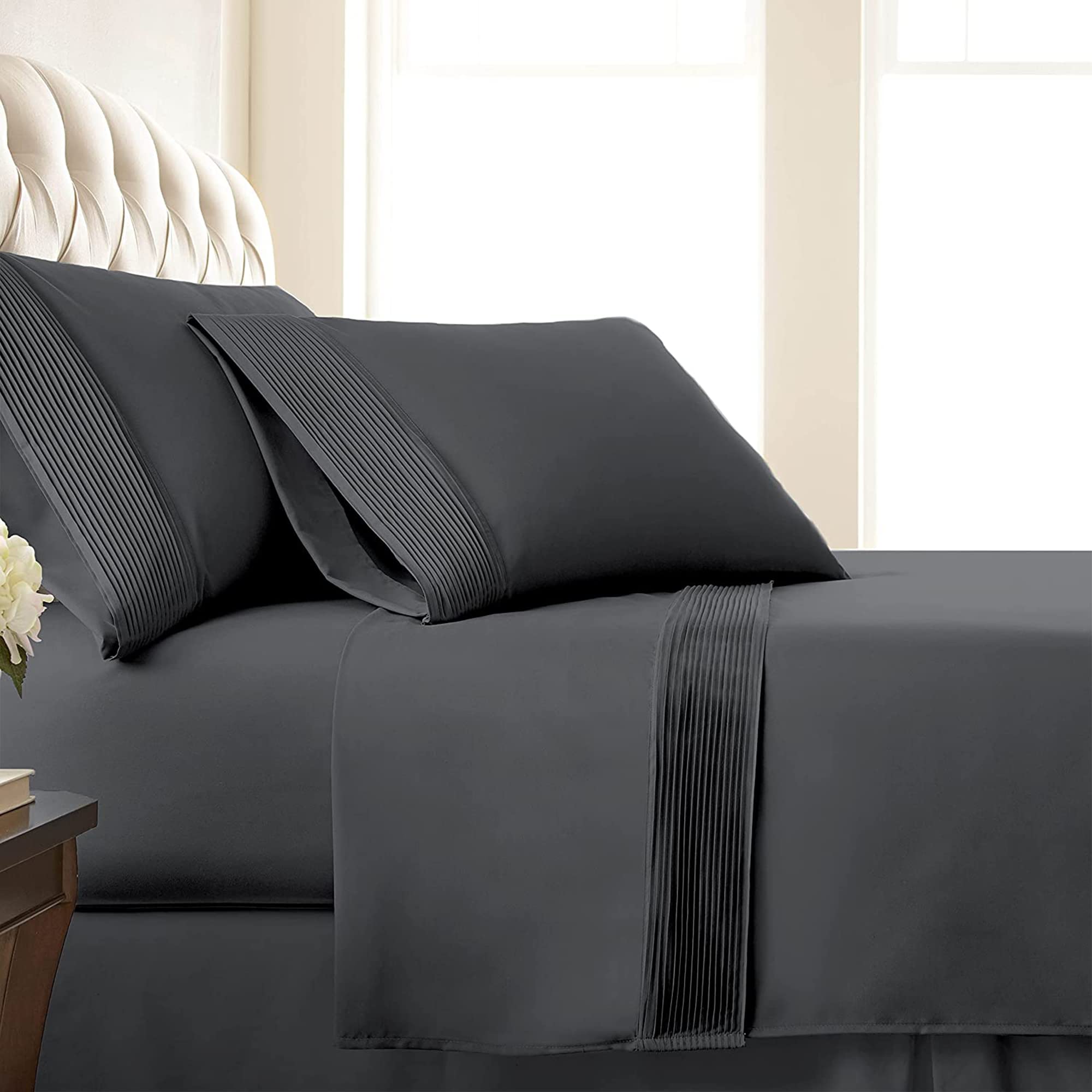Amazon.com: Southshore Fine Living, Inc. Deep Pocket Full Size Bed ...