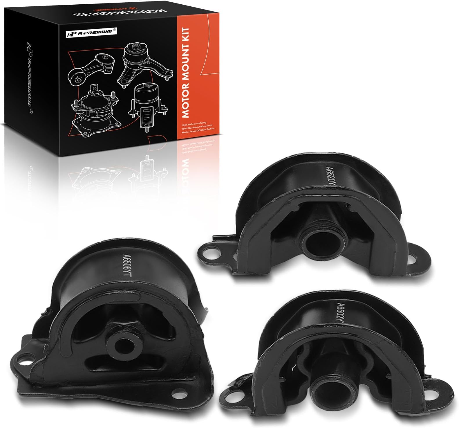 Amazon.com: ENA Rear Engine Mount Compatible with Honda CRV Civic del ...