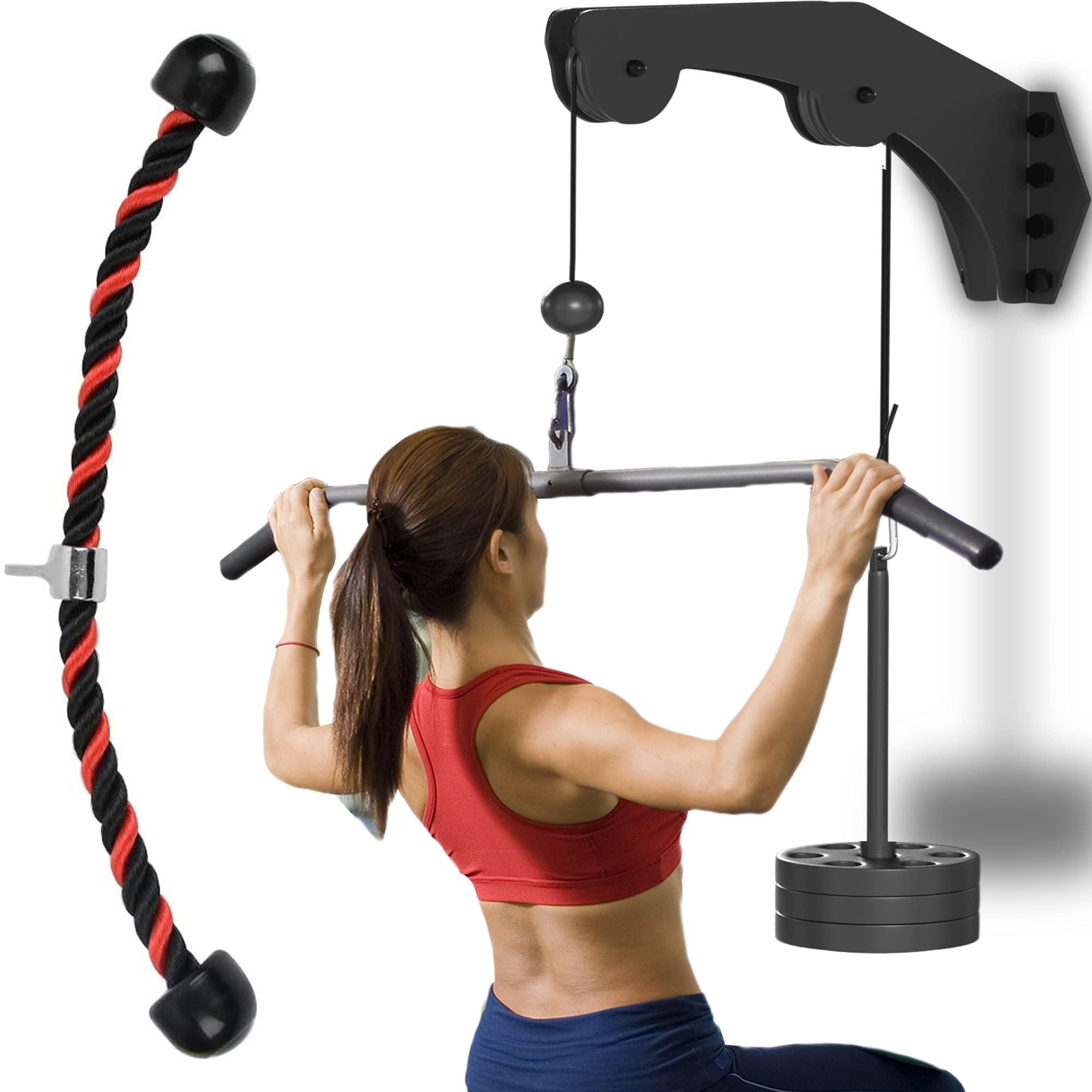 Buy Senshi Japan Wall ed Lat Pull Down Machine Pulley System - Easy To ...