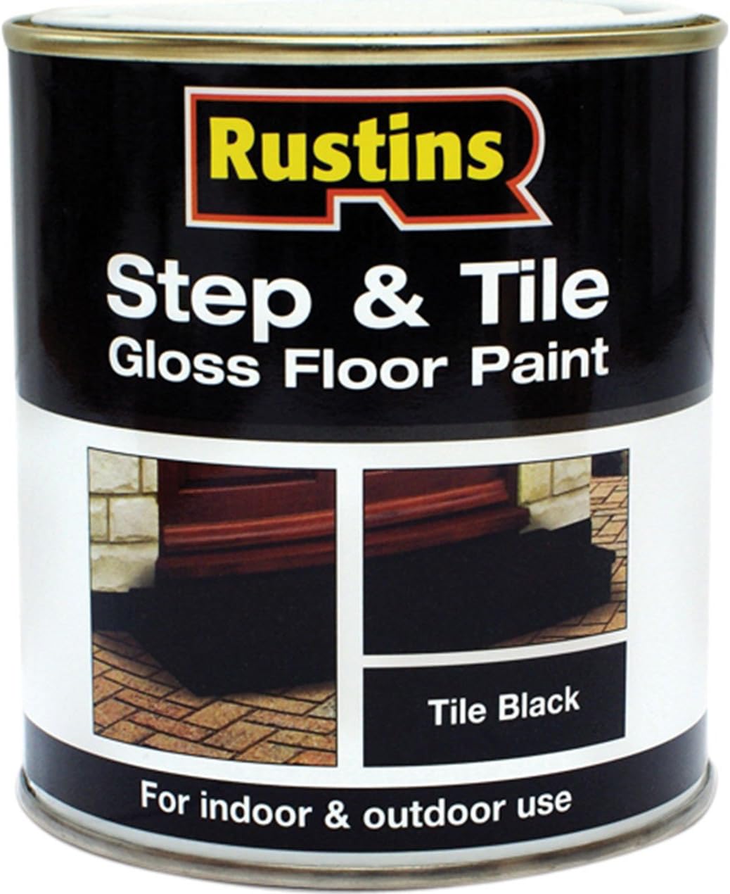 1 x 500ml Tile Red Brunswick Green Tile Grey Black Step & Tile Paint ...