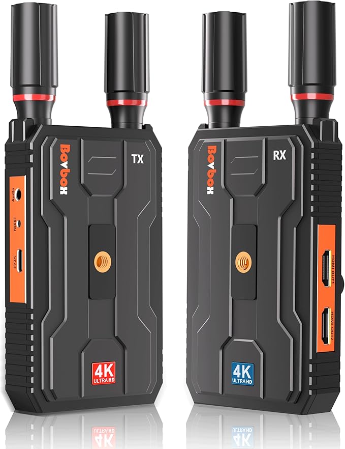 Amazon.com: Wireless HDMI Transmitter and Receiver 4K: Plug&Play HDMI ...