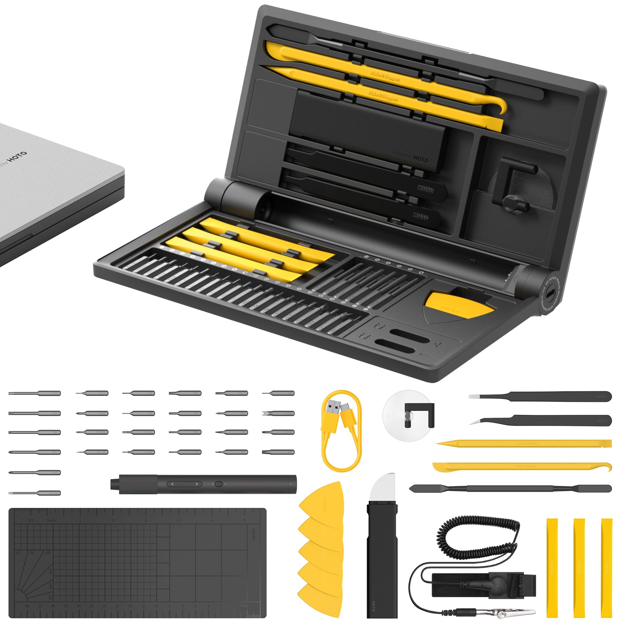 Amazon.com: HOTO Electric Precision Screwdriver Set, 48 in 1 ...