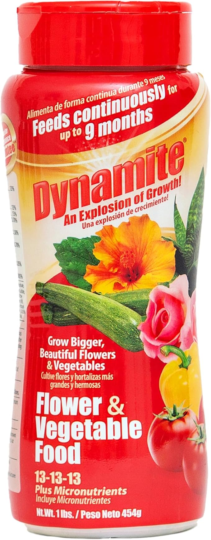 Amazon.com : Dynamite Complete Plant Food Flower & Vegetable1 lb ...