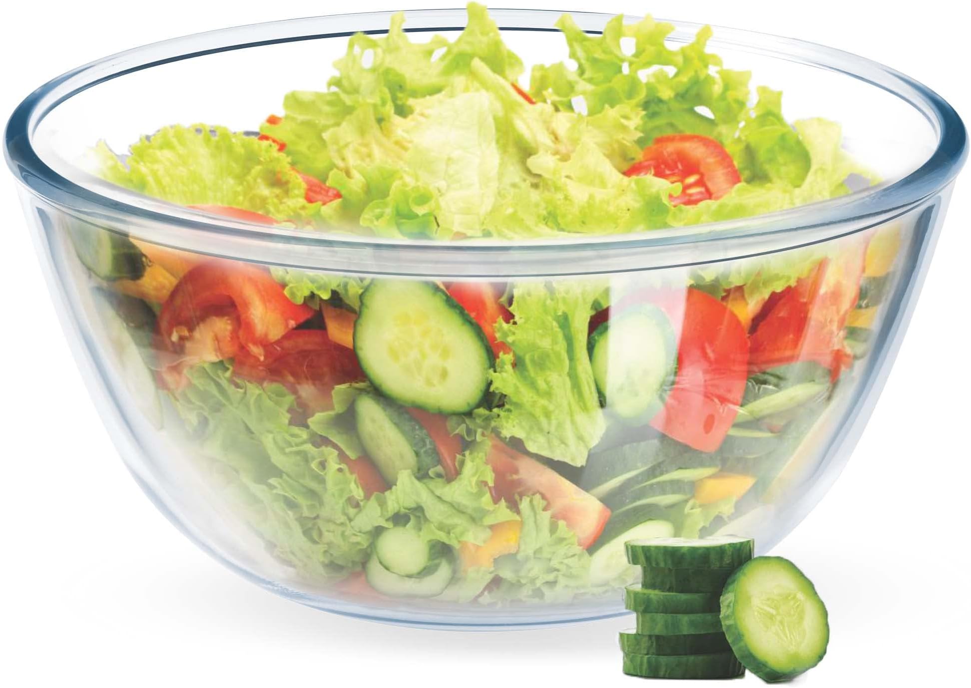 Buy MILTON Treo Mixing Bowl with Easy Lid, 1000 ml, Grey (Glass) Online ...