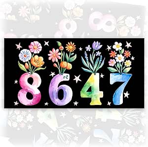 Amazon.com: 8647 Bumper Sticker | Bumper Sticker or Car Magnet ...