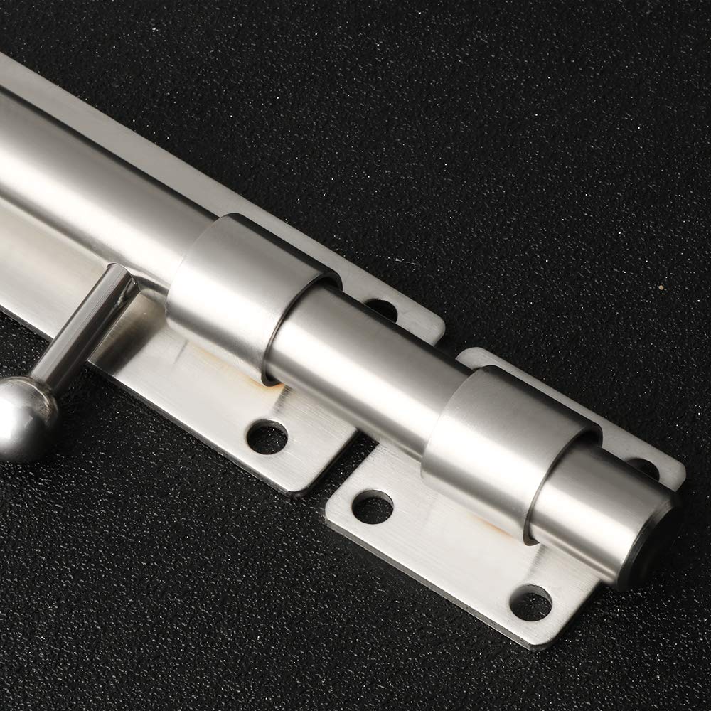 Snapklik.com : Slide Bolt Gate Latch,Padlock Latches Heavy Duty Barrel ...