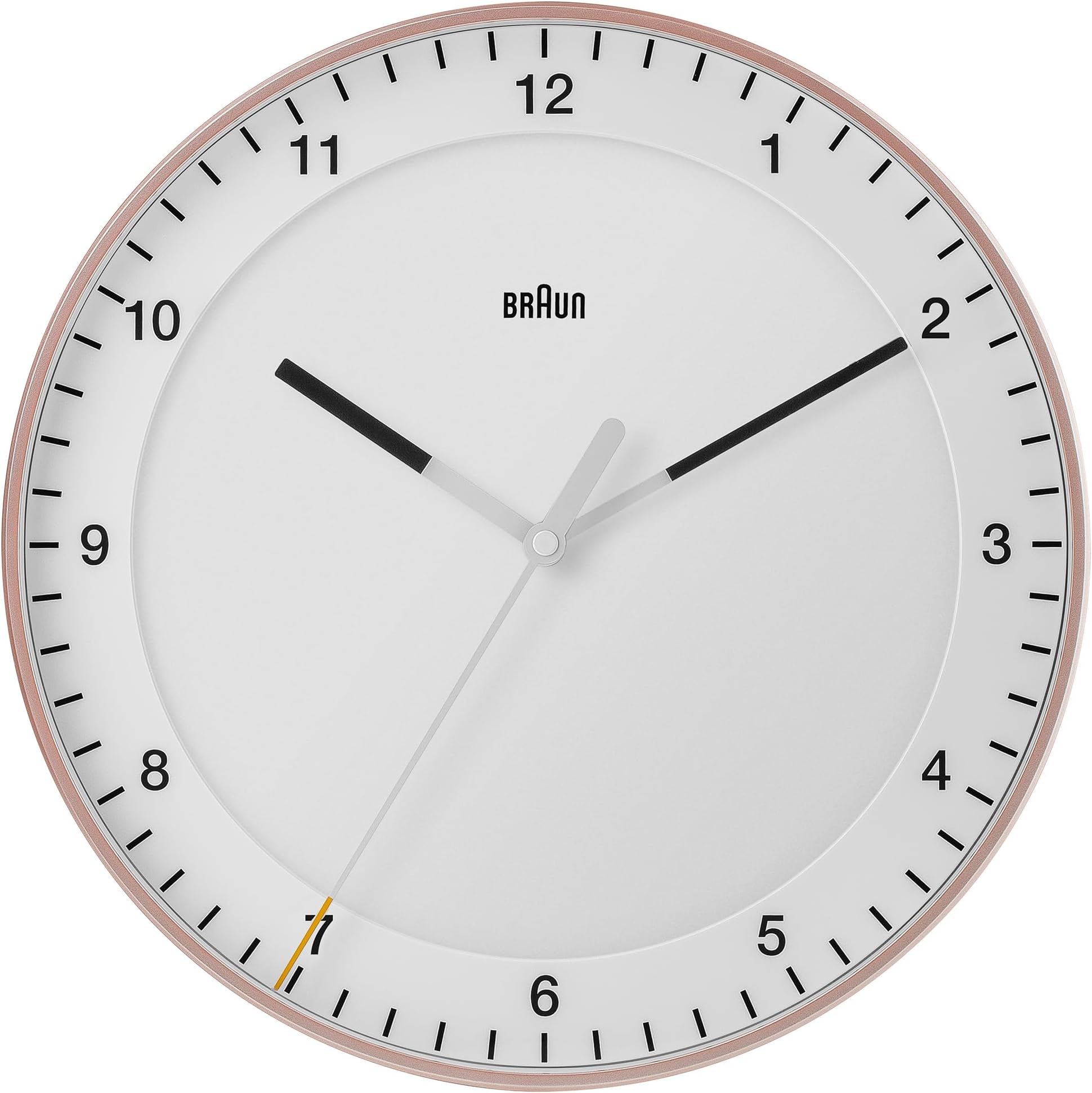 Buy Braun Classic Large Analogue Wall Clock with Silent Sweep Movement ...
