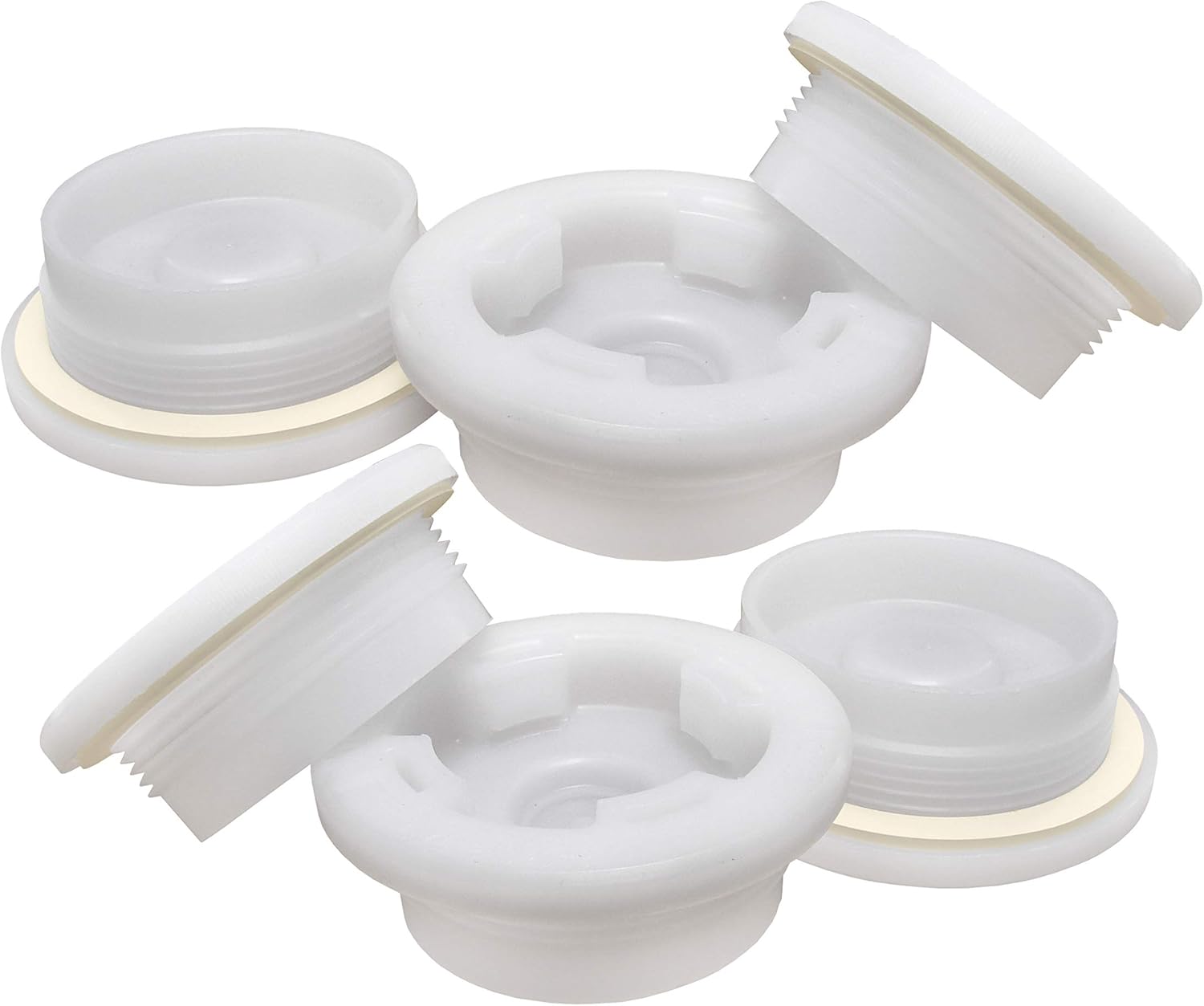 Amazon.com: Poly Drum Accessories (No Knockout, Fine Thread, 6 Pack ...