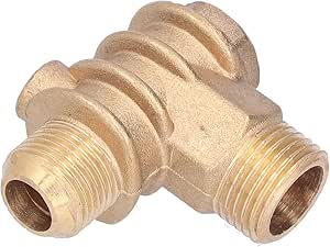 3 Port Brass Check Valve | High Hardness Stops Reverse Flow | Pneumatic ...