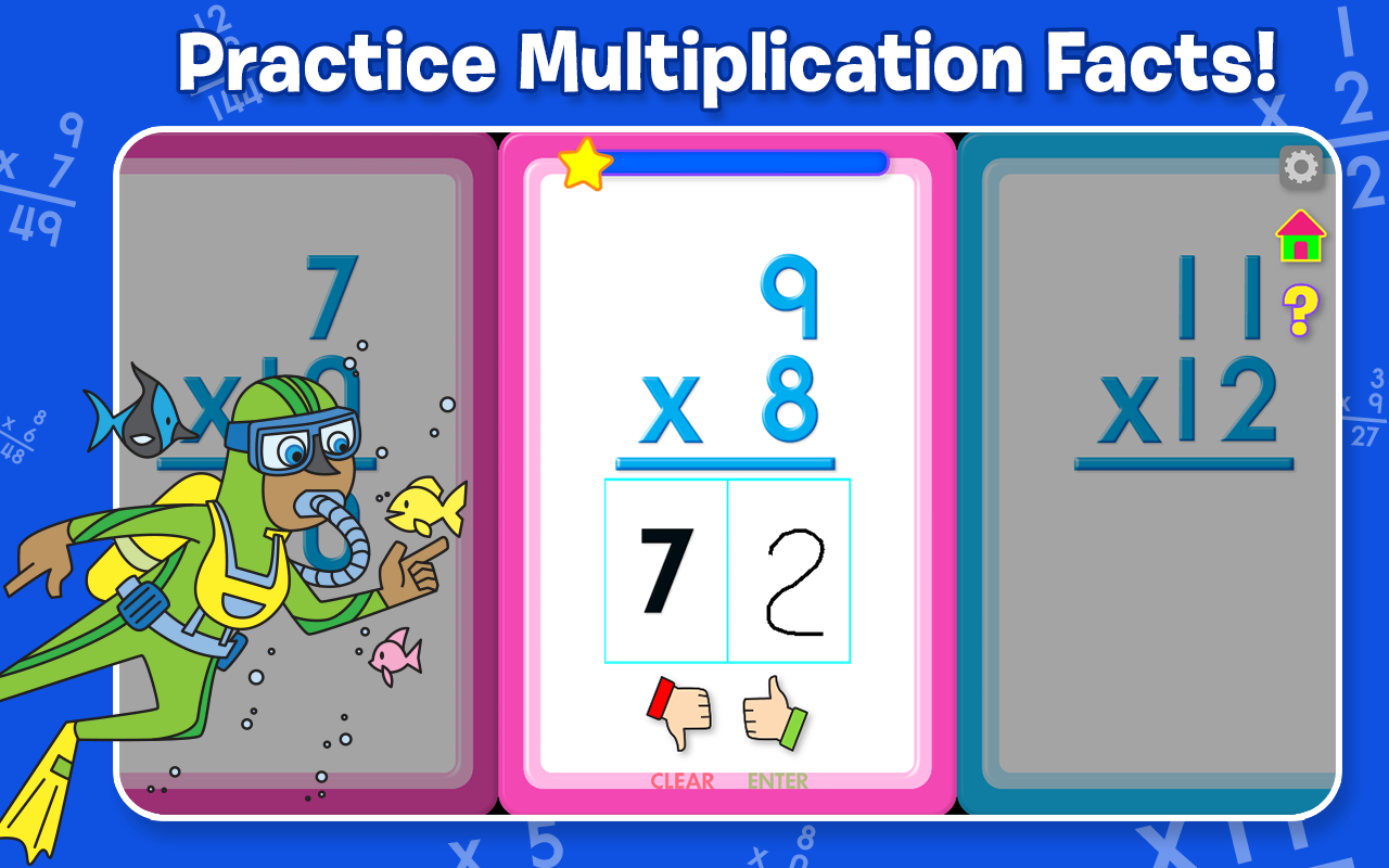 School Zone - Multiplication Flash Cards - Ages 8+, Multiplication ...