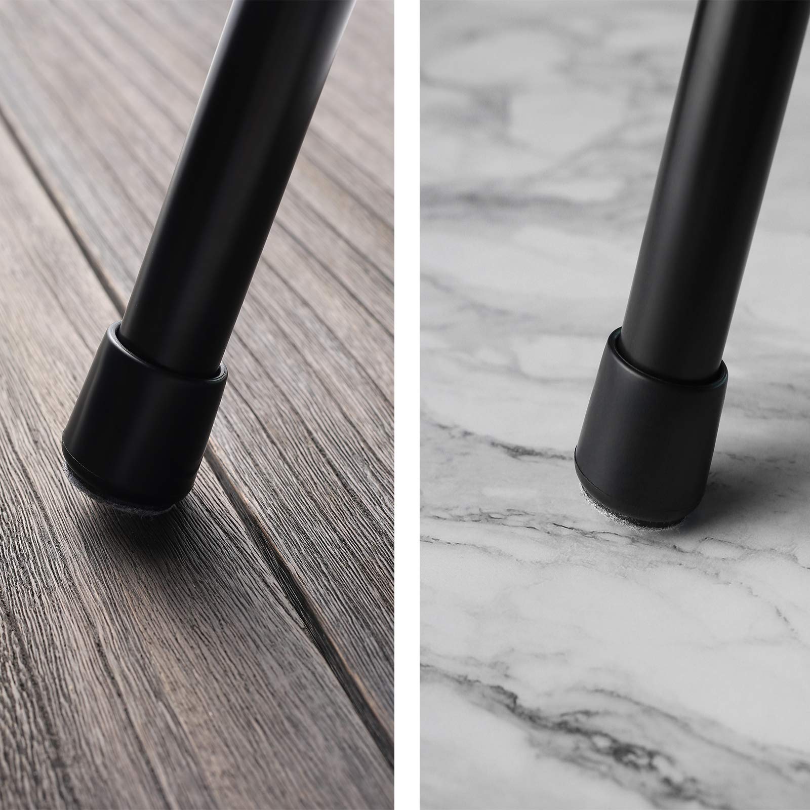 Snapklik.com : Furnigear Chair Leg Tips Caps 1 1/8 Rubber Leg Tips ...