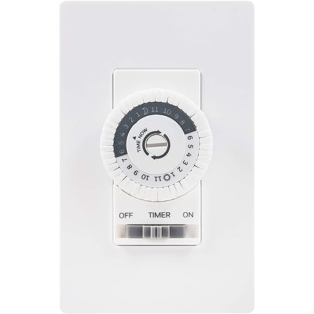 Intermatic EJ351C 120 Volt 24-Hour Programmable Mechanical Security ...