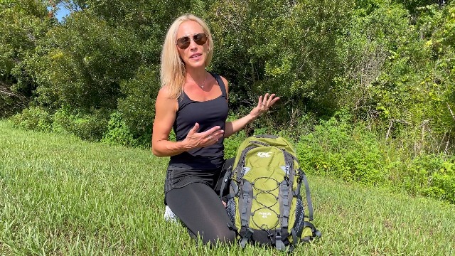 Watch Perfect Diamond Candy Waterproof Hiking Backpack on Amazon Live