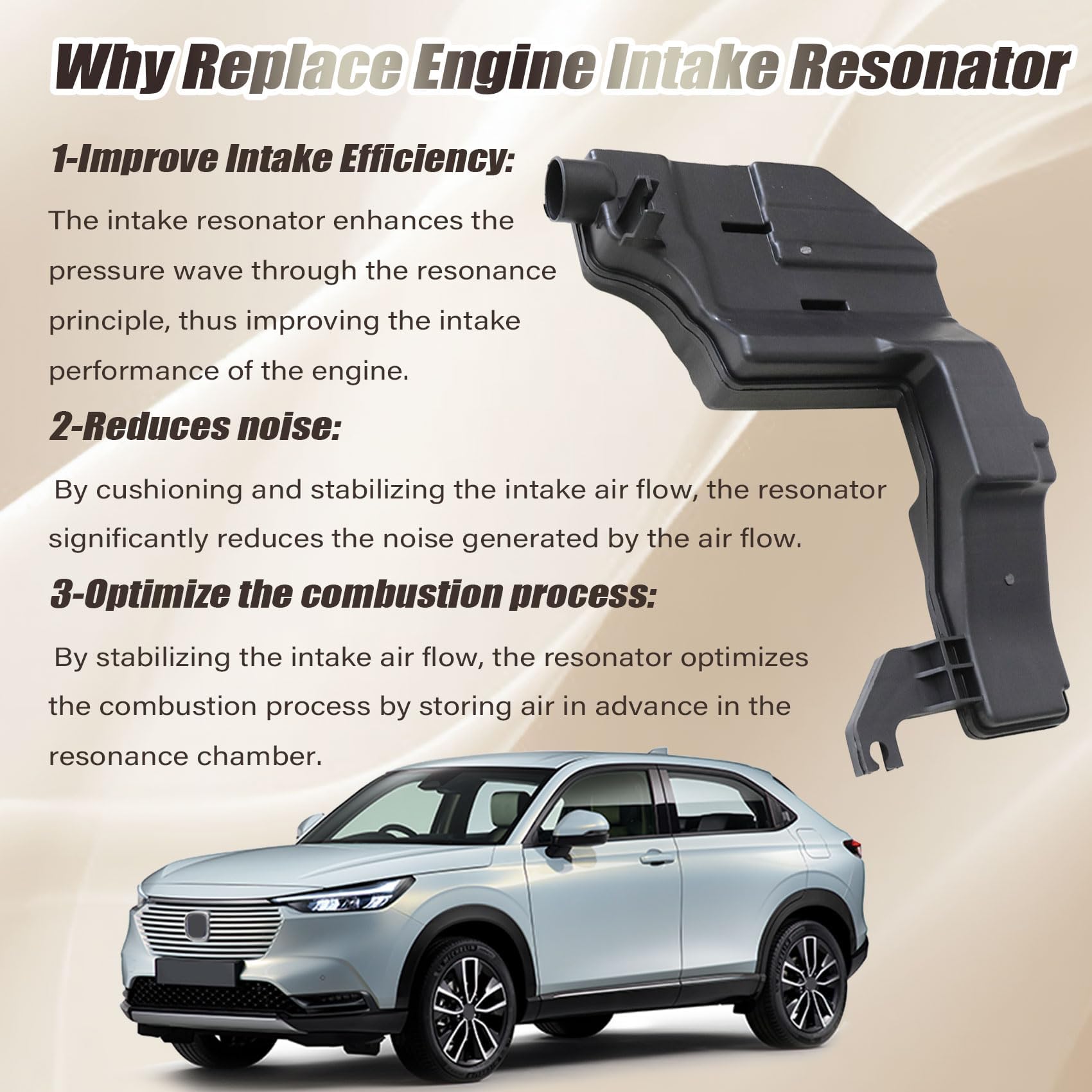 Hrv Air For 2016-2022 Honda HR-V HRV Engine Air Intake Tube Duct Pipe ...
