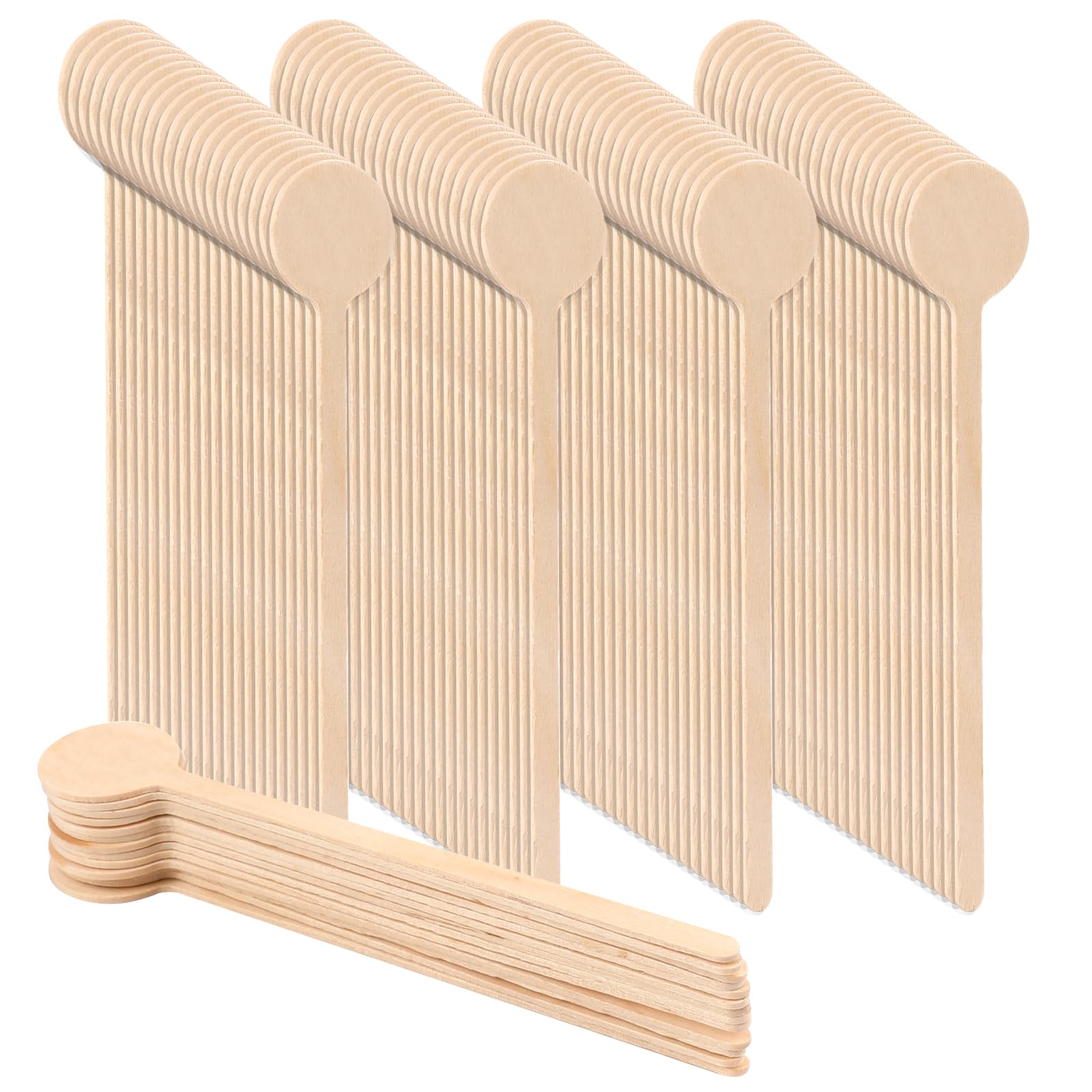 Amazon.com: Mozeat Lens 6 Inch Disposable Milk Drink Stirrers Wooden ...