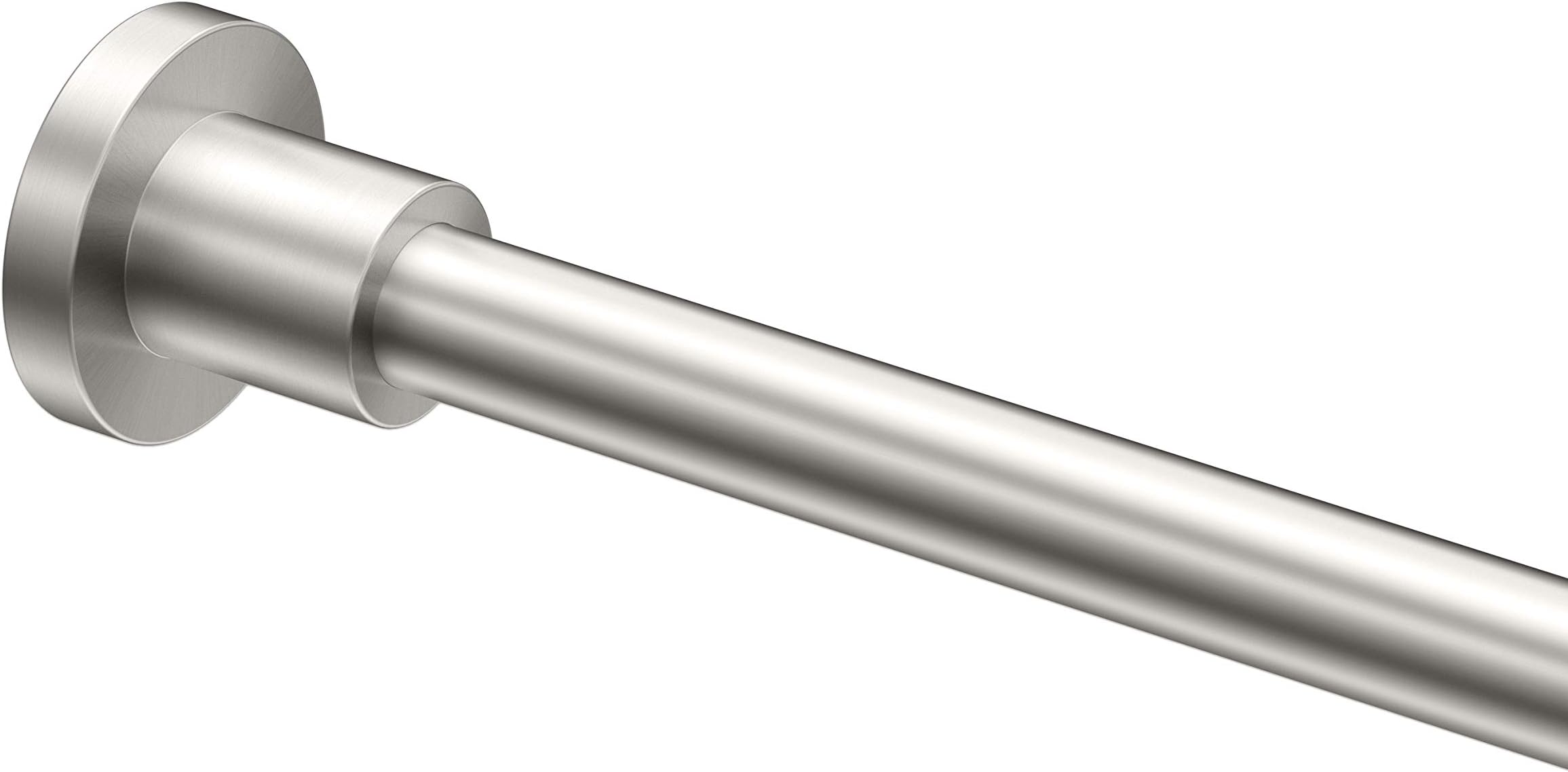 Amazon.com: Moen Brushed Nickel 60" Straight Fixed Shower Rod, SF2143BN ...